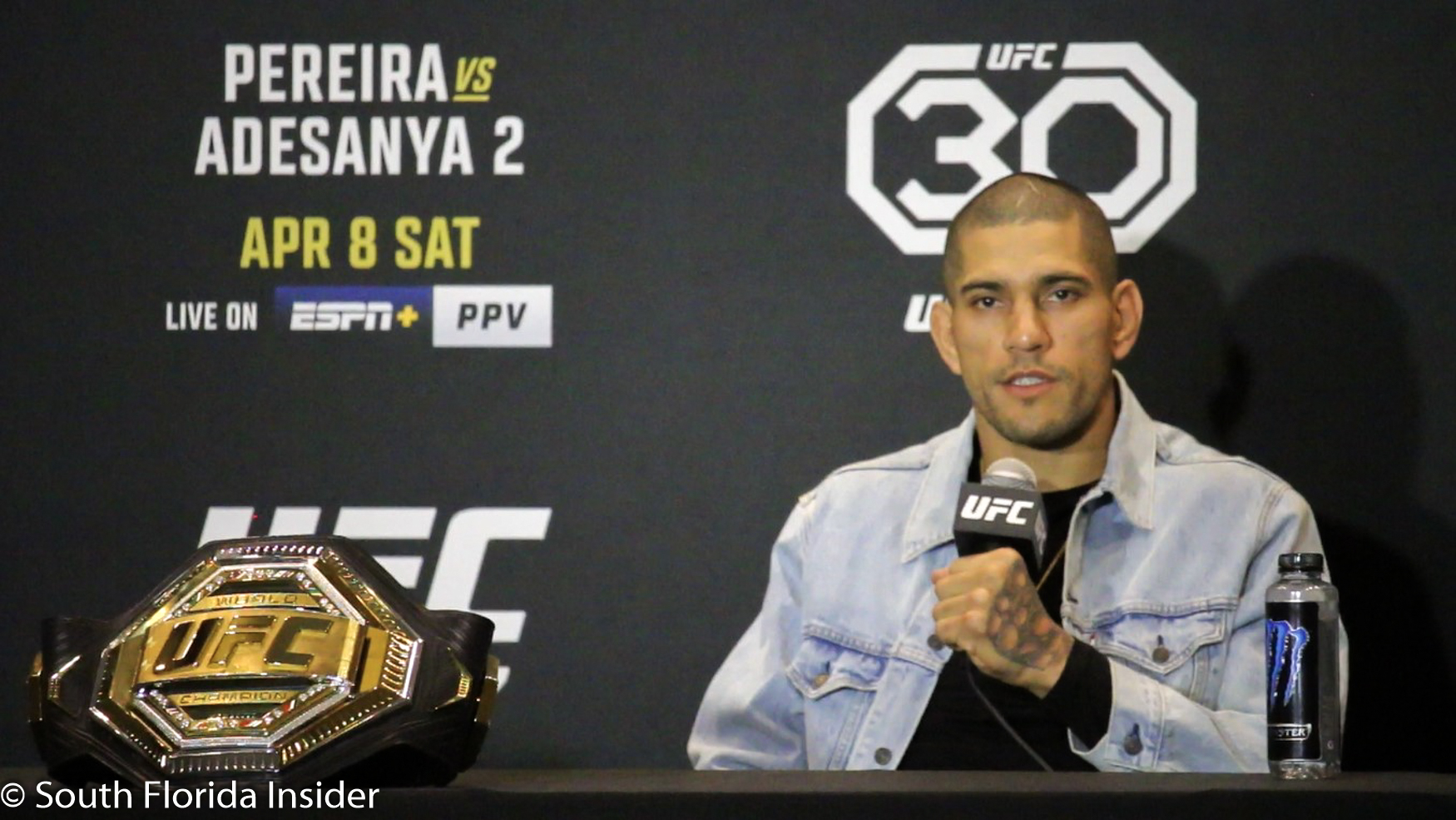 UFC 287: PEREIRA vs. ADESANYA 2 Media Day - South Florida Insider